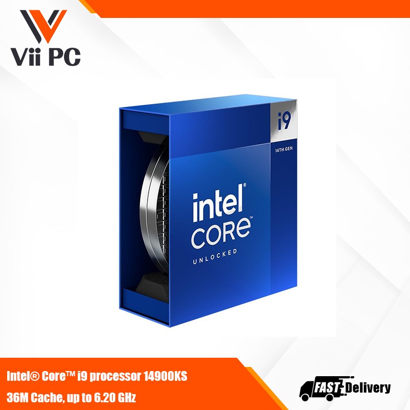 Intel Core i9 processor 14900KS 14900 KS 14TH 36M Cache, up to 6.20 GHz (3 YEARS WARRANTY BY ...