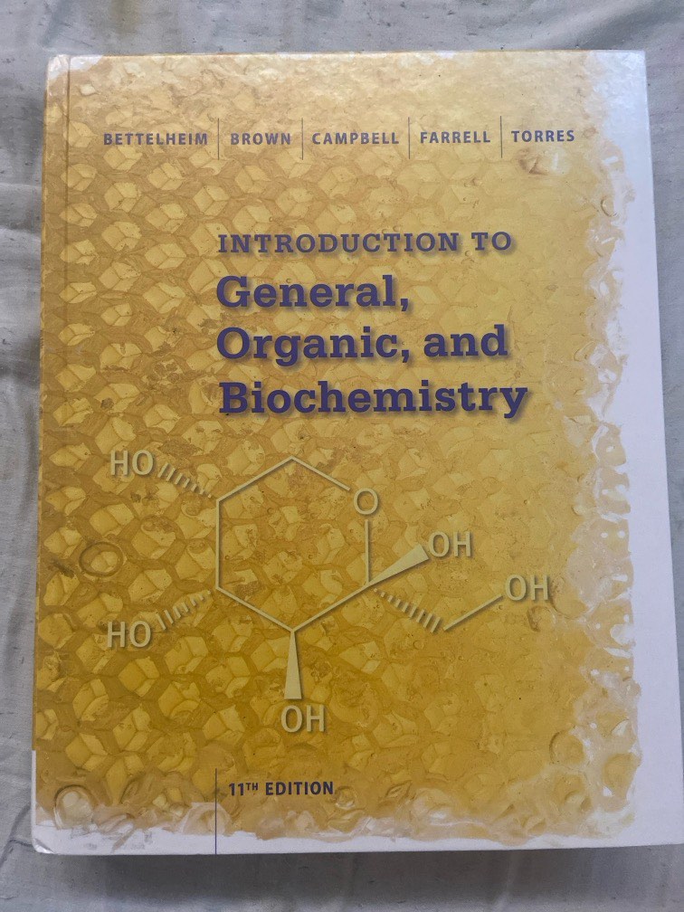 Introduction to General, Organic, and Biochemistry 11th Edition by ...