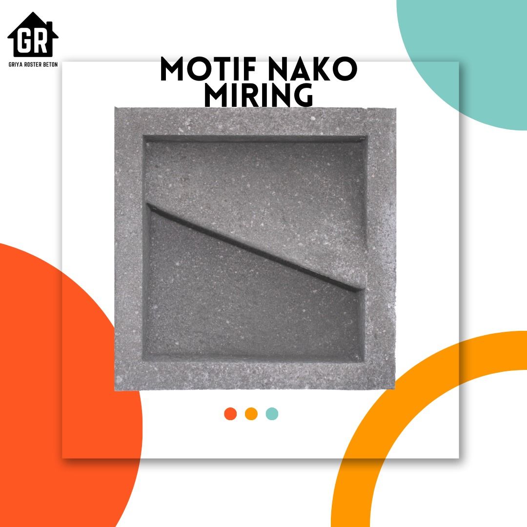 Jual Roster Beton Motif Nako Miring Terlengkap & Harga Terbaru Maret ...