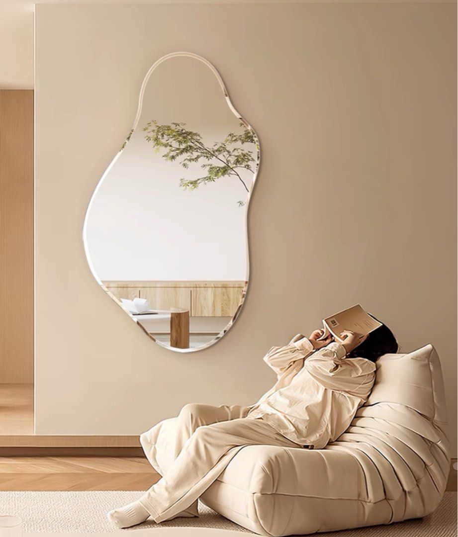 KAVIS Modern Wall Mirror, Furniture & Home Living, Home Decor ...