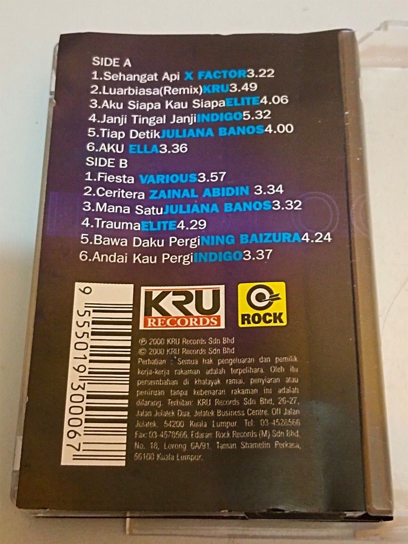 KRU Ideology ( Karaoke+ Album ), Hobbies & Toys, Music & Media, CDs ...