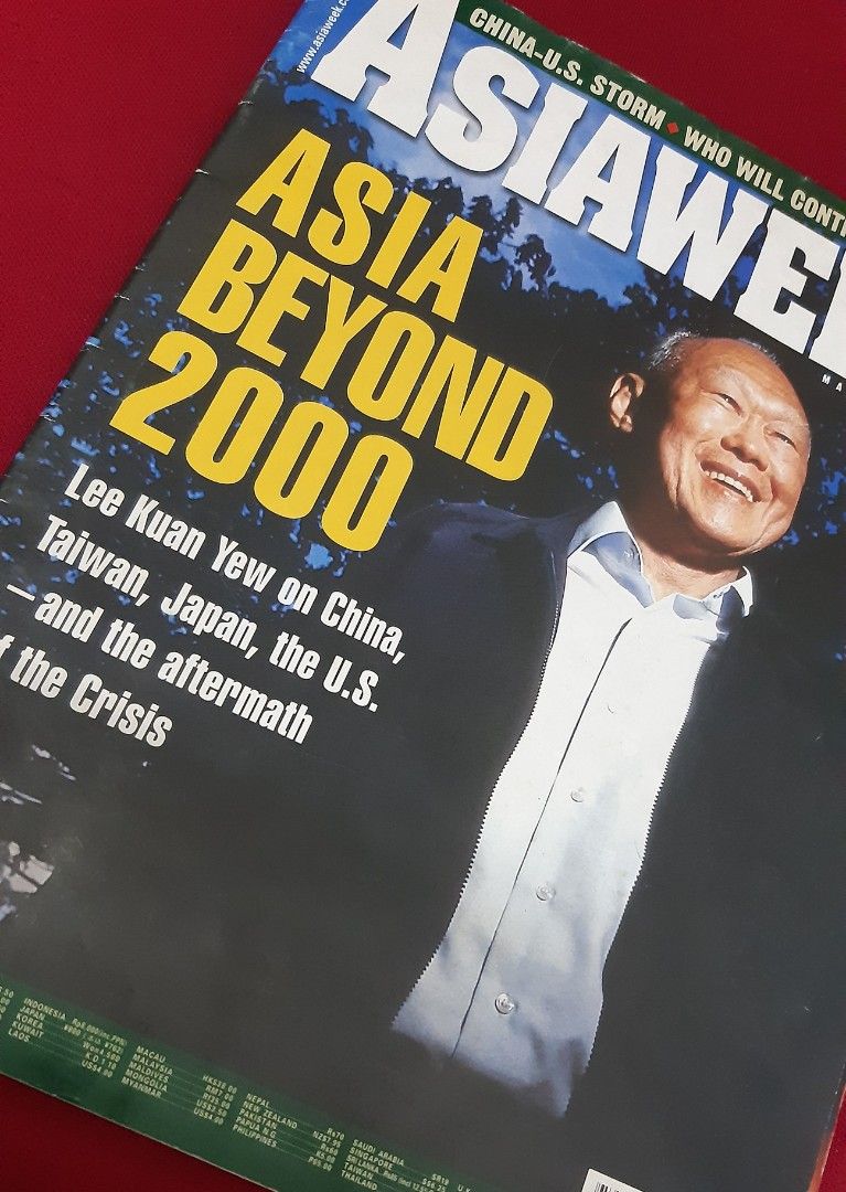 LEE KUAN YEW 1998-99 Asiaweek Magazine Issues x2, Hobbies & Toys, Books ...
