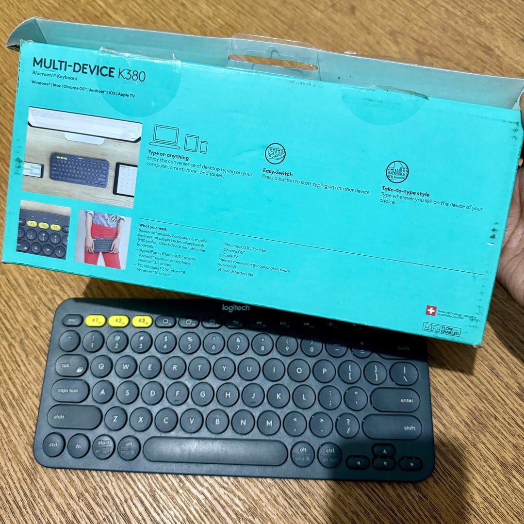 Logitech Bluetooth Keyboard Computers And Tech Parts And Accessories Computer Keyboard On Carousell