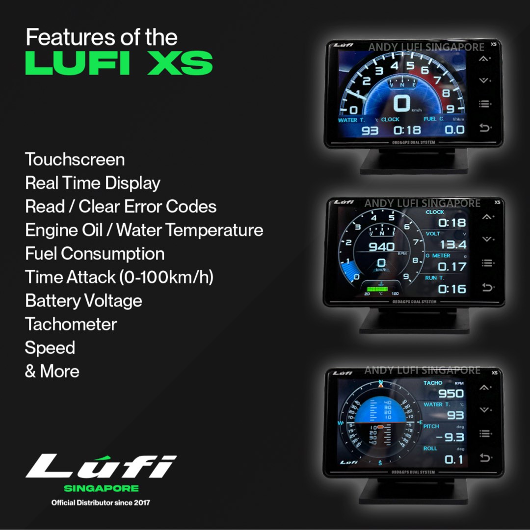 Lufi XS Official International English Set] obd2 🔥🔥🔥Full ENGLISH All ...