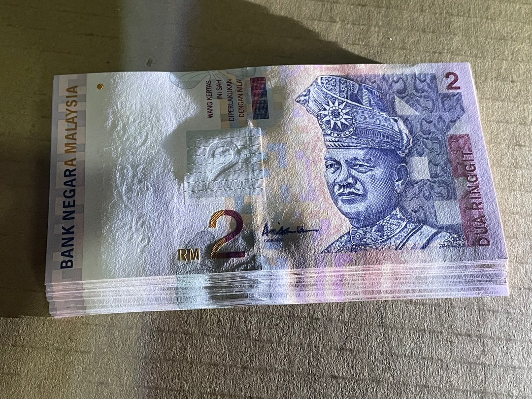 Malaysia 48pcs RM2 Ali Abul Hassan 10th series running number duit lama ...