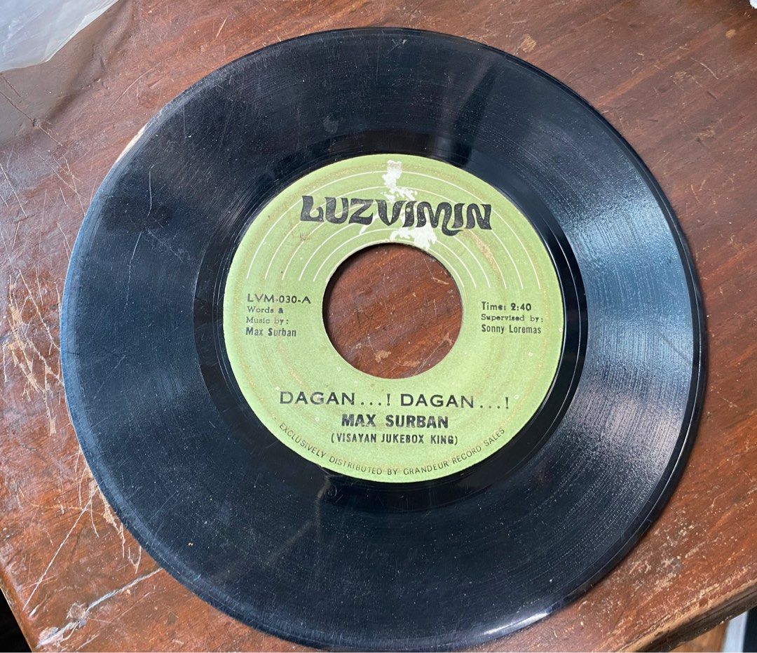 Max Surban - Dagan … ! Dagan … ! / Doray - OPM Rare Philippine Album ...