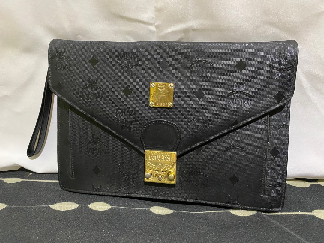 MCM Clutch For Man #RayaBergaya, Men's Fashion, Bags, Belt bags ...