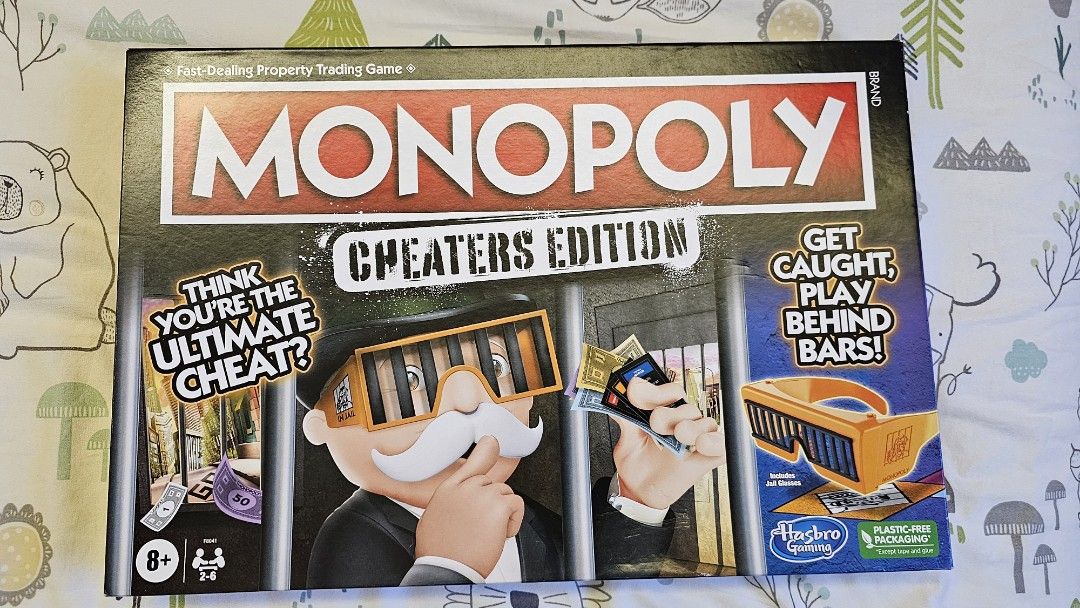 Monopoly Cheaters Edition, Hobbies & Toys, Toys & Games on Carousell