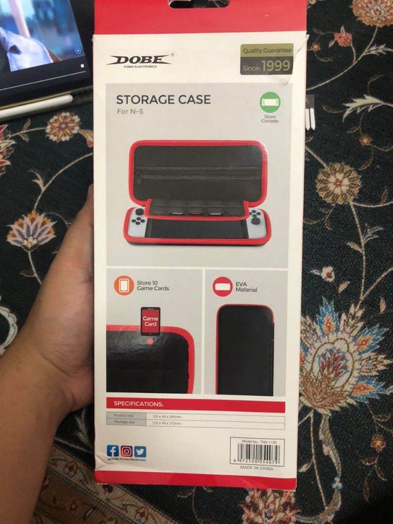 NINTENDO OLED Casing DOBE, Video Gaming, Gaming Accessories, Cases ...