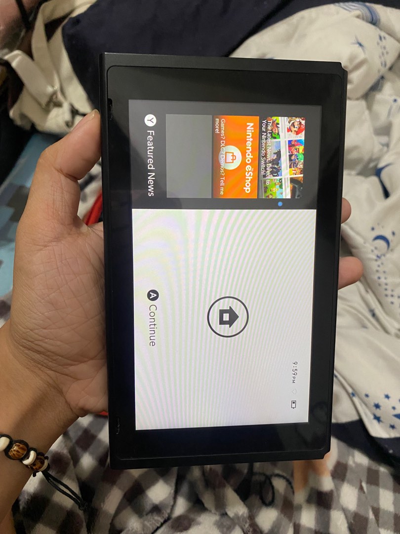 Nintendo switch v2 TABLET only, Video Gaming, Video Game Consoles ...