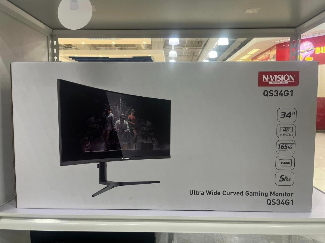 Nvision 34''ultrawide 4k resolution, Computers & Tech, Desktops on ...