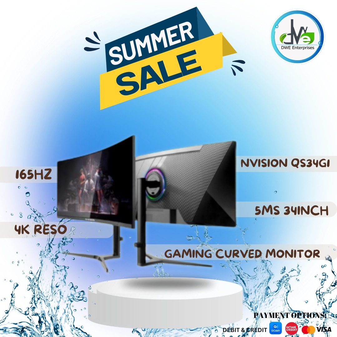 Nvision 34''ultrawide 4k resolution, Computers & Tech, Desktops on ...