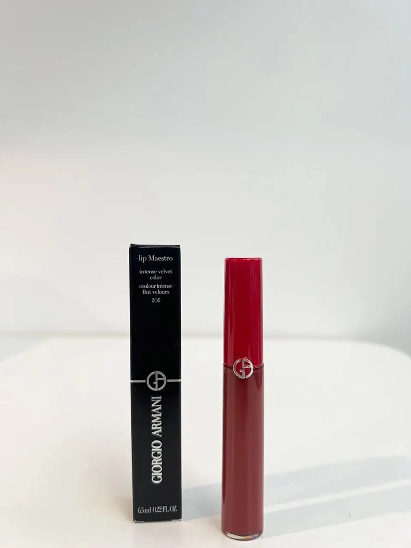 [ORIGINAL] AUTHENTIC READY STOCK ARMANI LIP MAESTRO LIPSTICK - 206 ...