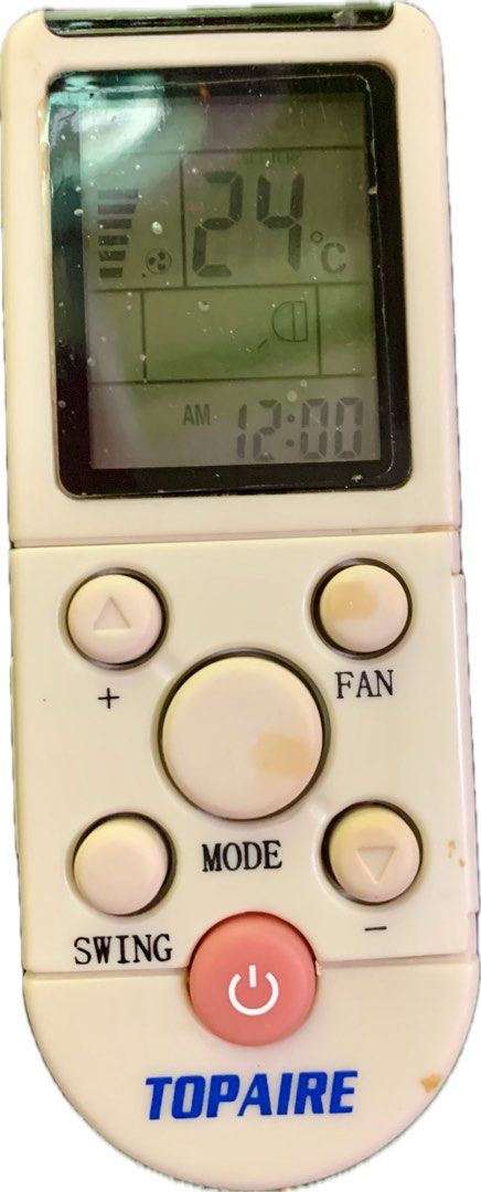 Original TOPAIRE airconditioner, Remote control, TV & Home Appliances, Air Conditioners ...