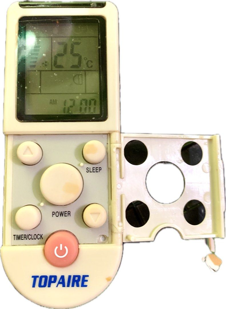 Original TOPAIRE airconditioner, Remote control, TV & Home Appliances, Air Conditioners ...