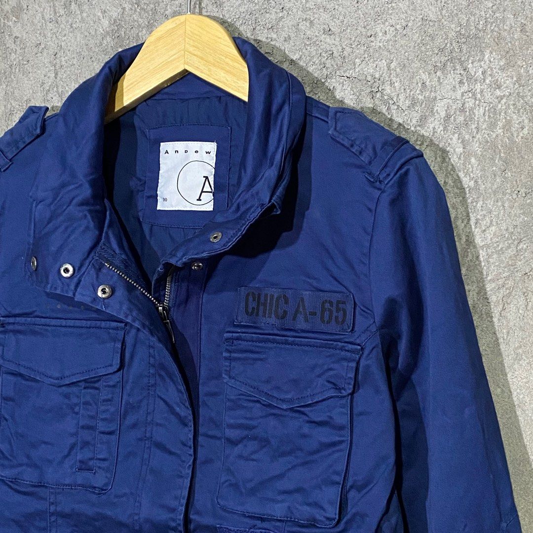 PARKA M65 JACKET BY ANDEW, Fesyen Pria, Pakaian , Baju Luaran di Carousell