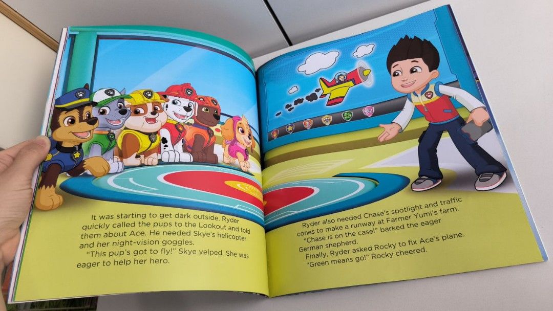 Paw patrol Skye's got to Fly Large size, Hobbies & Toys, Books ...