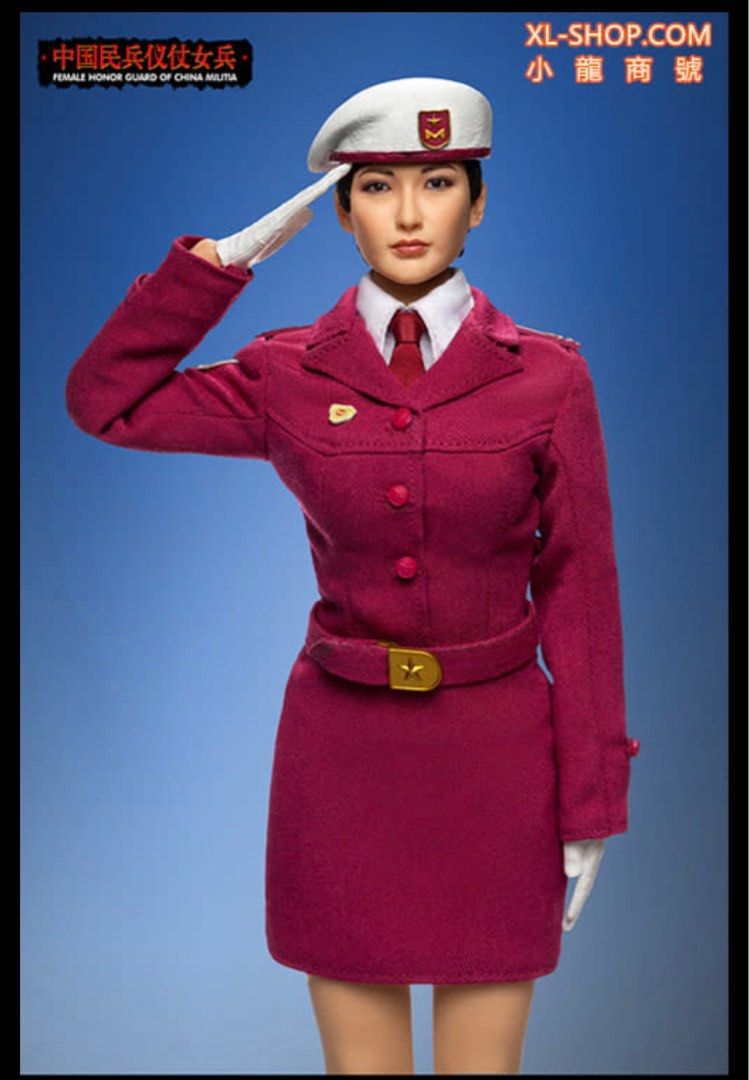 Phicen Pl2014 33 1 6 Scale Female Honor Guard From China Militia