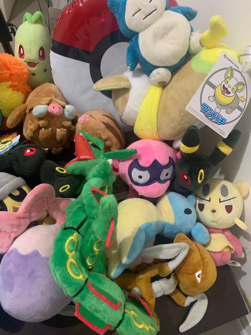 Pokemon Plushies, Hobbies & Toys, Toys & Games on Carousell