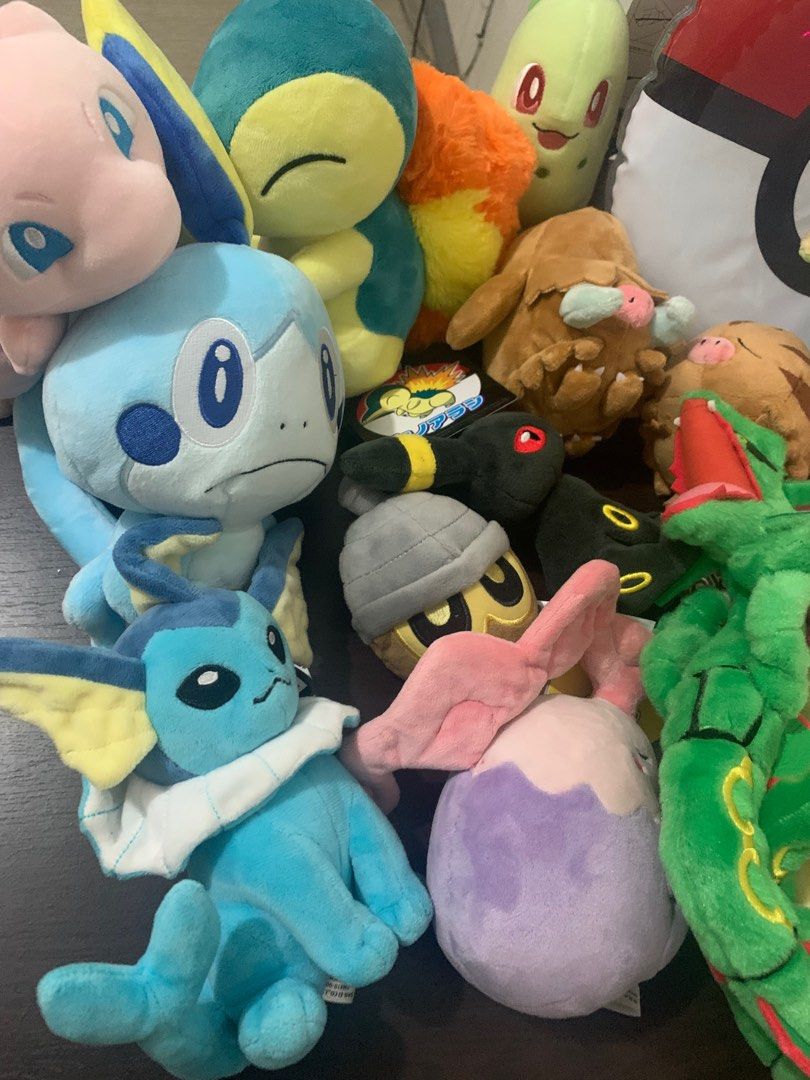 Pokemon Plushies, Hobbies & Toys, Toys & Games on Carousell
