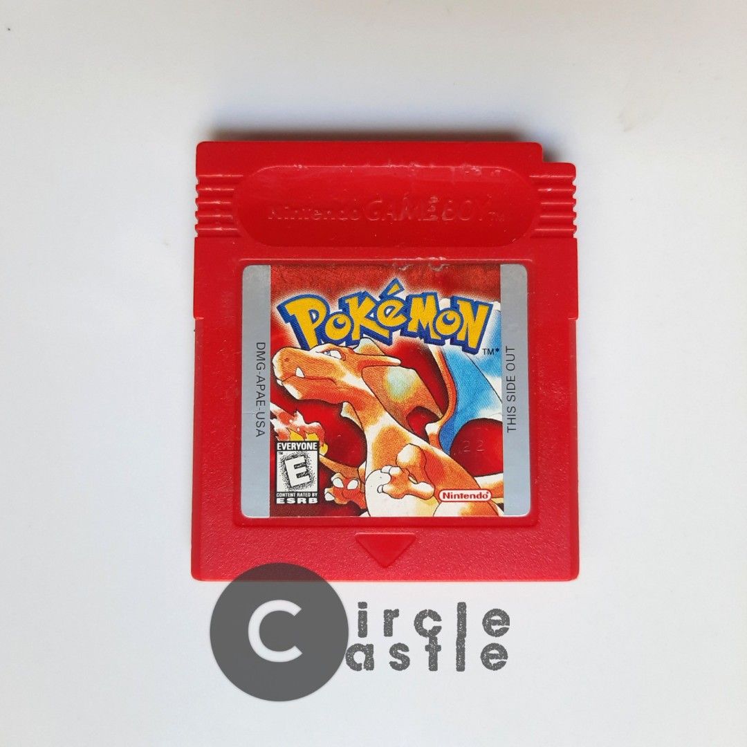 Pokemon Red for Gameboy Gameboy Color GBC Gameboy Advance GBA, Video ...