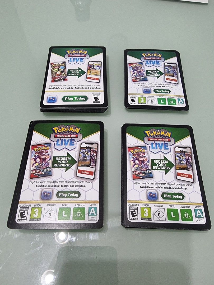 Pokemon TCG Live Code Card, Hobbies & Toys, Toys & Games on Carousell
