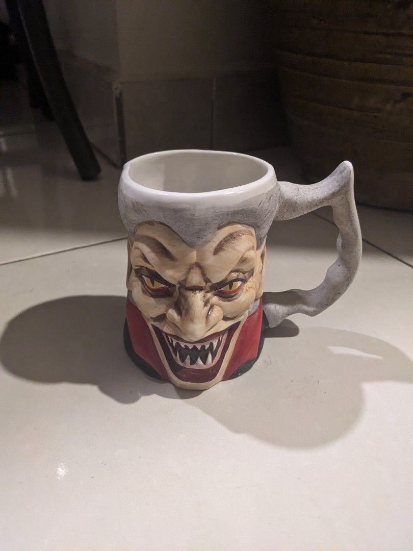 Rare Vintage Sawely Count Dracula Mug Made in Romania, Hobbies & Toys ...