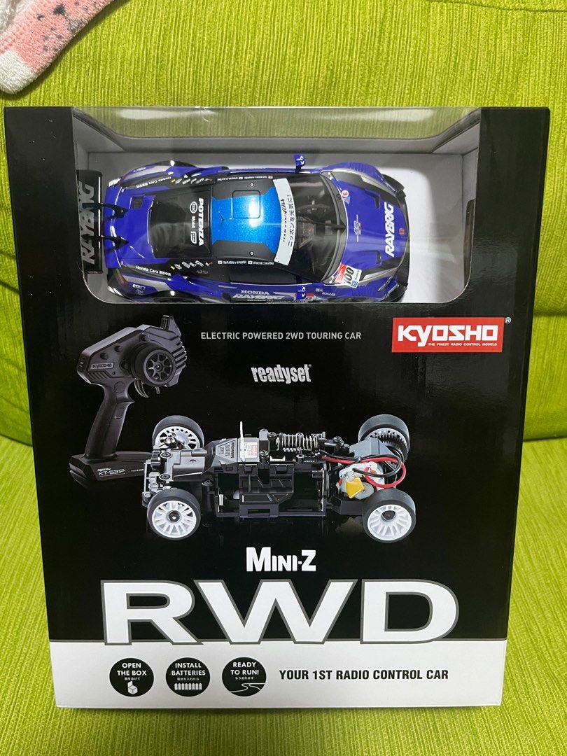All Reserved- Kyosho Mini Z Readyset - Raybrig Honda NSX Concept GT 2014 - MR03 Chassis with ...