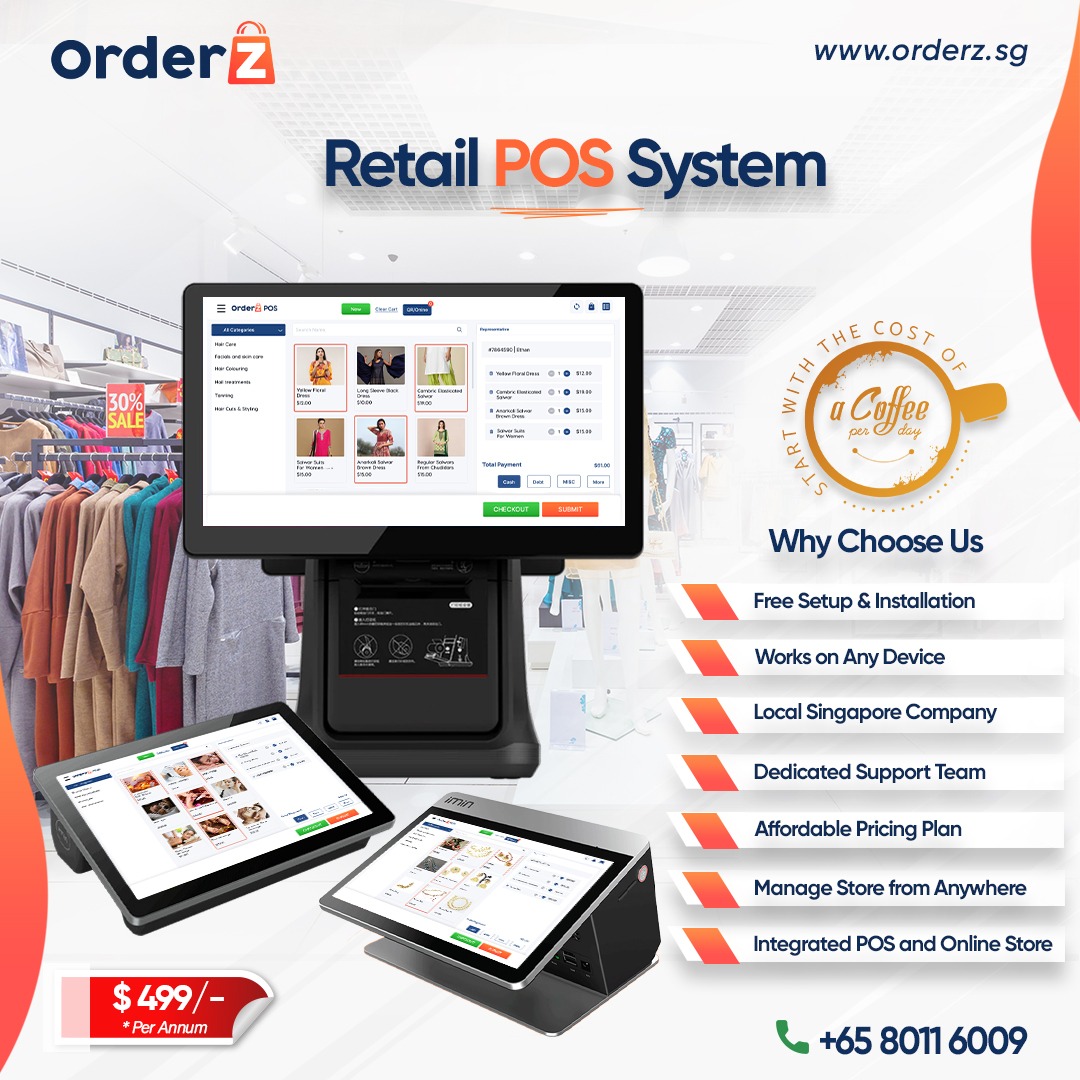 Retail Point of Sale - POS Software for SME with POS Device/ Machine ...
