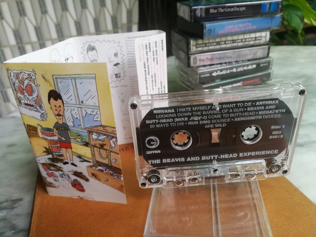 Rm35 Each Cassette. BEAVIS AND BUTTHEAD Ost, BLUR, DIRE STRAITS, ROGER ...