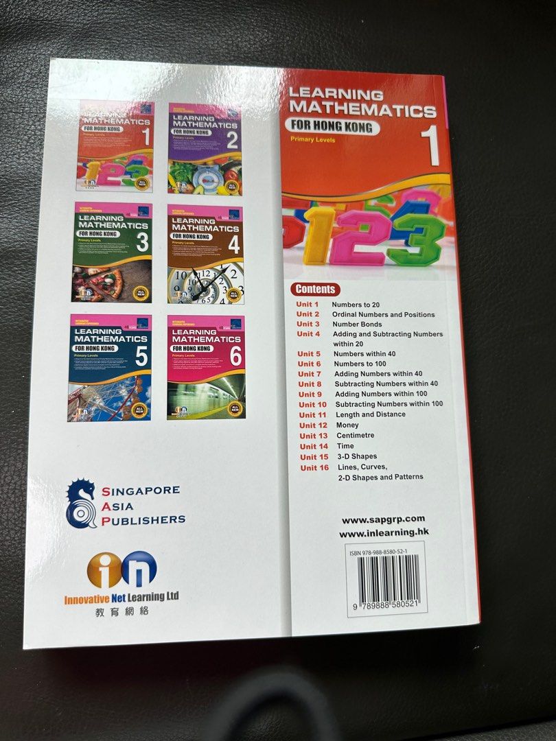 SAP Education Learning Mathematics Primary levels 1, 興趣及遊戲, 書本 & 文具 ... SAP Education Learning Mathematics Primary levels 1, 興趣及遊戲, 書本 & 文具 ...