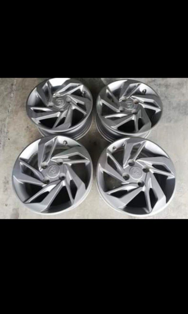 Sport rim 15 proton persona waja iriz, Auto Accessories on Carousell
