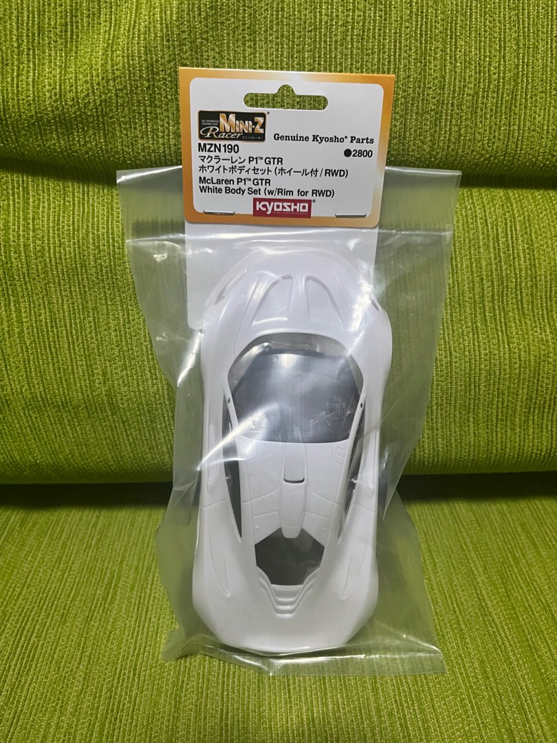STOCKS ARRIVED - Kyosho Mini Z Unpainted Body Set - Mclaren P1 GTR ...