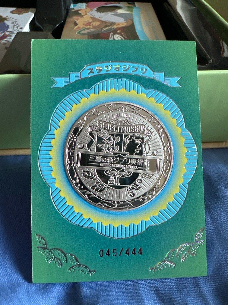 Studio Ghibli Museum Coin Card, Hobbies & Toys, Memorabilia ...