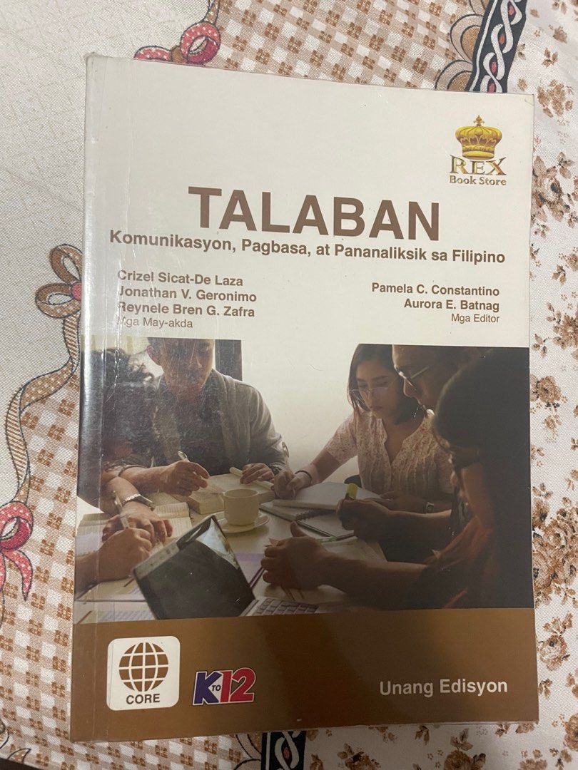 Talaban Komunikasyon, Pagbasa, at Pananaliksik sa Filipino, Hobbies ...