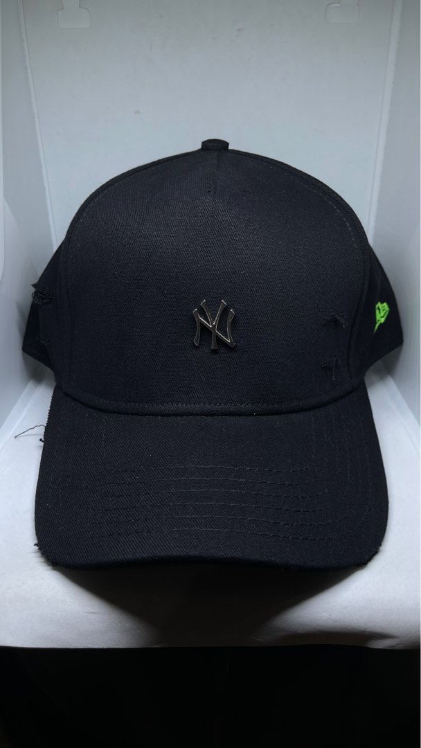 Topi New Era 9 Forty NY Logo Besi, Fesyen Pria, Aksesoris, Topi di ...