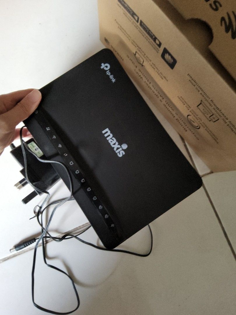 Tplink Maxis router, Computers & Tech, Office & Business Technology on Carousell