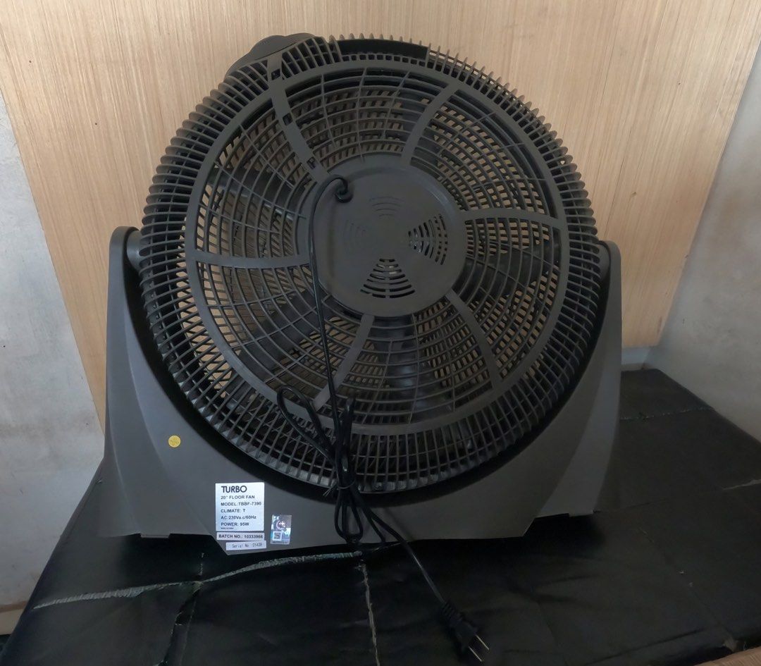 Turbo Floor Fan, Furniture & Home Living, Lighting & Fans, Fans on ...