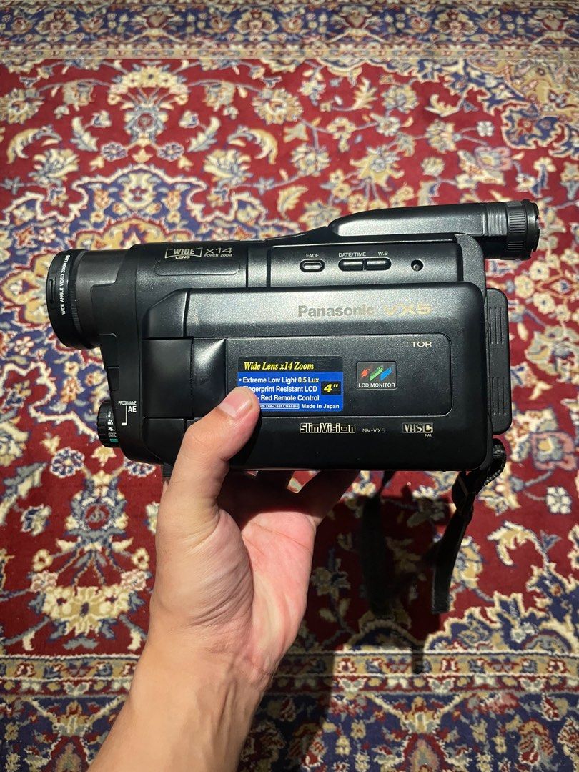 VINTAGE PANASONIC VX5 HANDYCAM VIEWCAM FOR DECORATION, Photography ...
