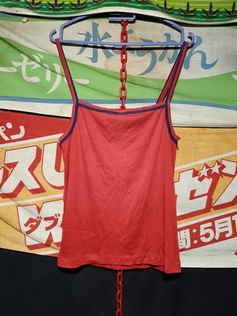 Vintage singlets USA, Women's Fashion, Tops, Sleeveless on Carousell