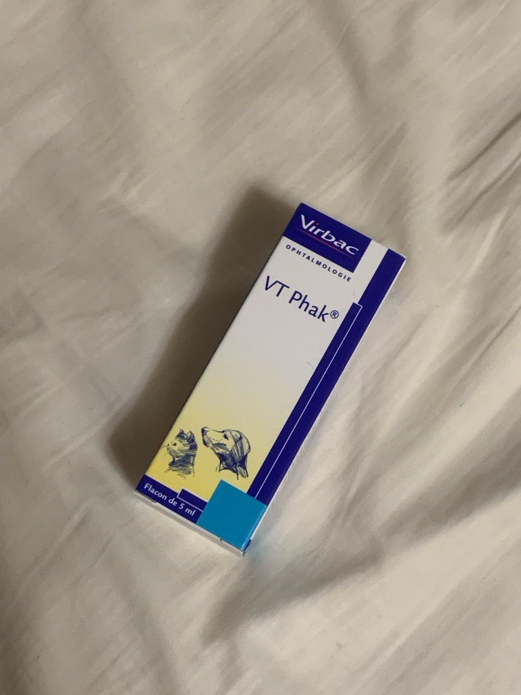 VT Phak 白內障眼藥水, 寵物用品, 寵物家品及其他 - Carousell