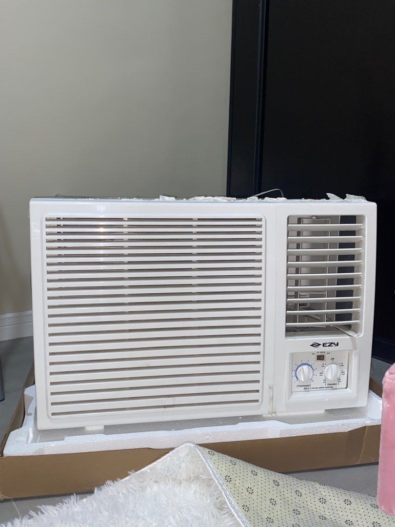 2hp Window Type Aircon - EZY, TV & Home Appliances, Air Conditioning and Heating on Carousell