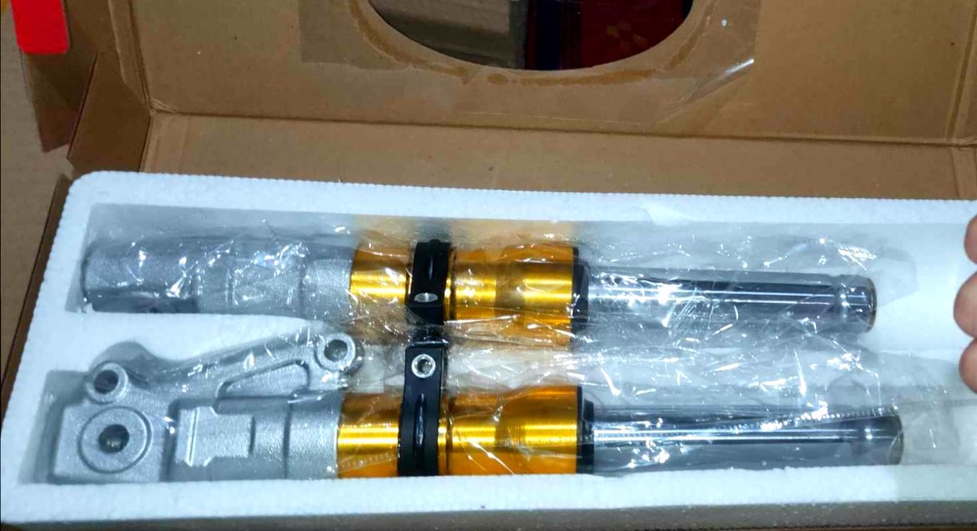 全新 現貨 迪奧 Dio 前叉 趴低 降低 短前叉 改短 前避震 前避震器 碟煞 碟煞前叉 碟煞前避震 改裝前叉 改裝前避震 改裝前避震器 日 ...