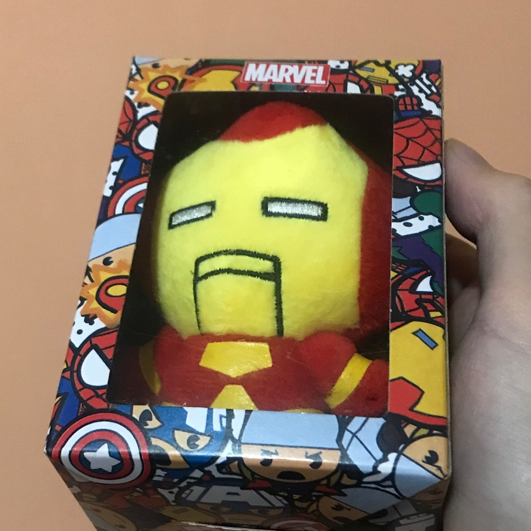 正版 漫威 復仇者聯盟 Q版娃娃 #Marvel #Ironman #可換物, 書籍、休閒與玩具, 玩具、公仔、桌遊在旋轉拍賣