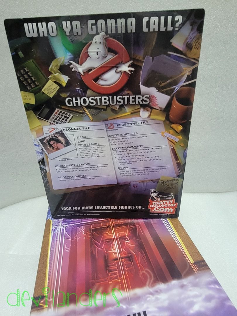 全新 MATTEL Ghostbusters 捉鬼敢死隊 限定 SDCC Exclusive ZUUL Gatekeeper of Gozer ...