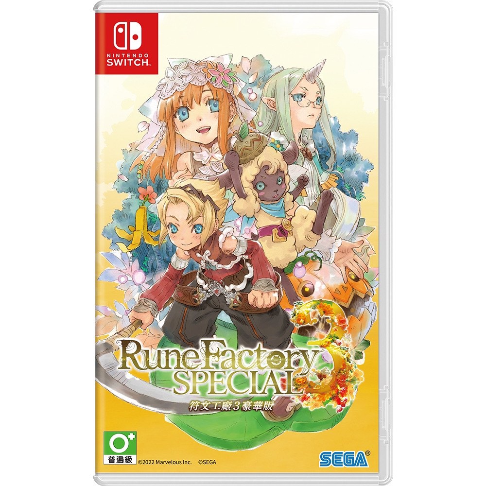 【爪娃堂電玩】 NS Switch 符文工廠 3 豪華版 台灣公司貨-中文版（預訂）, 電玩遊戲相關, 電玩、電腦遊戲軟體, Nintendo 任天堂在旋轉拍賣