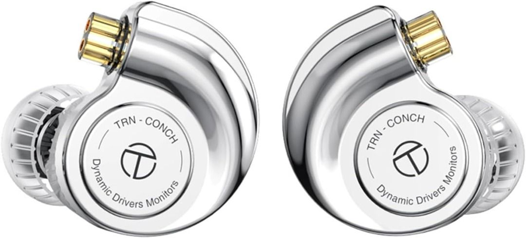 實體店鋪 TRN Conch in Ear Monitor, DLC Diaphragm Dynamic Driver in Ear Earphone, Wired HiFi Earbuds ...