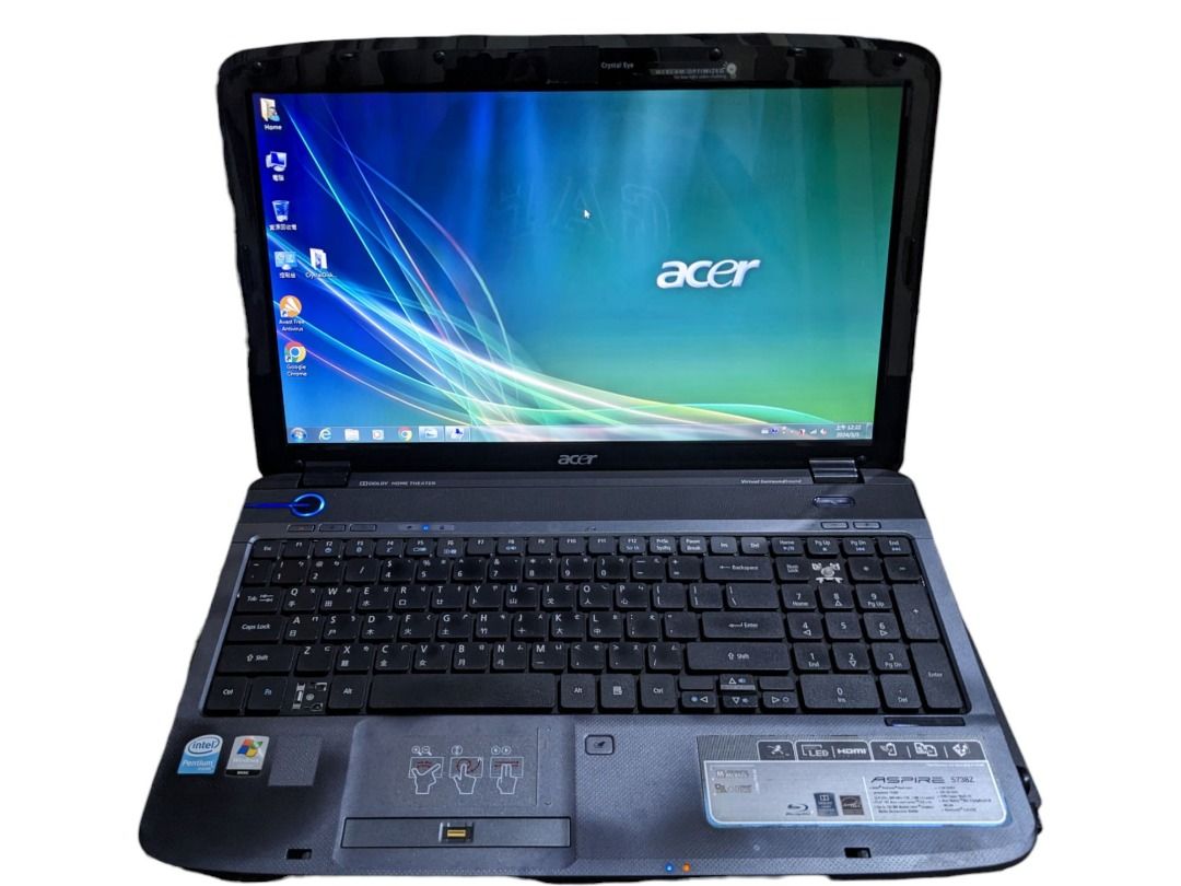 二手 Acer 5738Z 15.6吋 雙核筆電 intel T9300 6g記憶體 金士頓 SSD120G 燒錄光碟機, 電腦及科技產品 ...