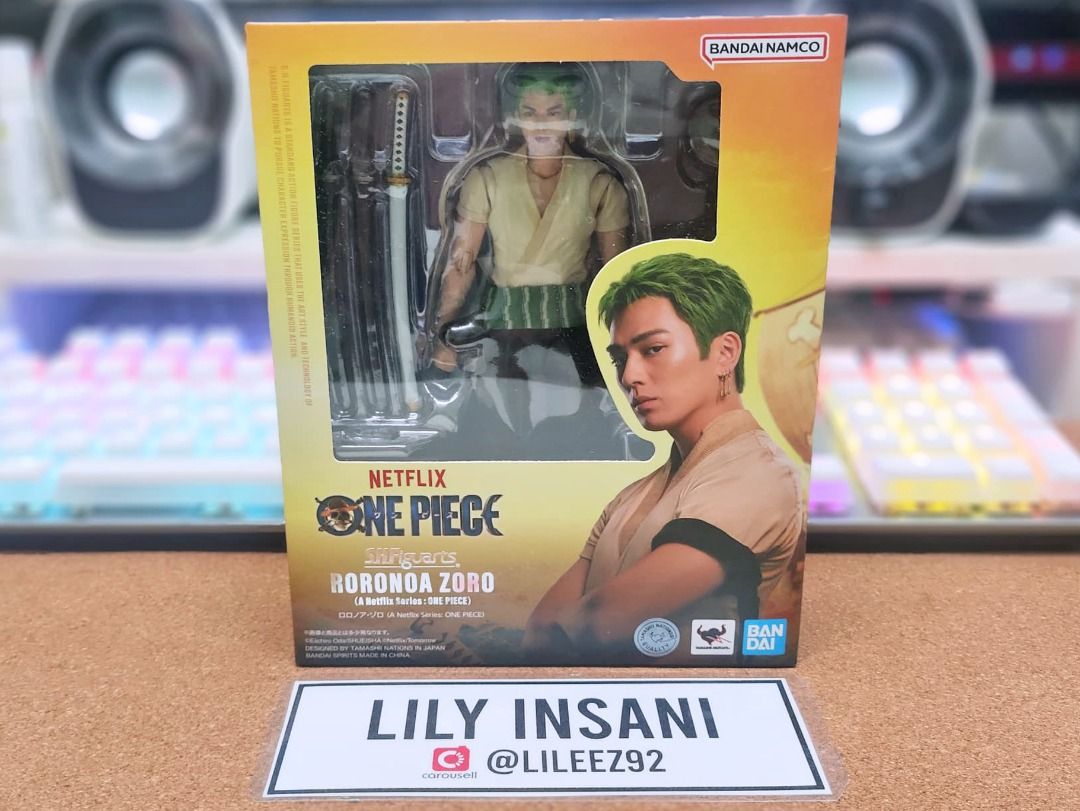 BANDAI NAMCO - SHFIGUARTS SHF RORONOA ZORO ONE PIECE NETFLIX LIVE ...