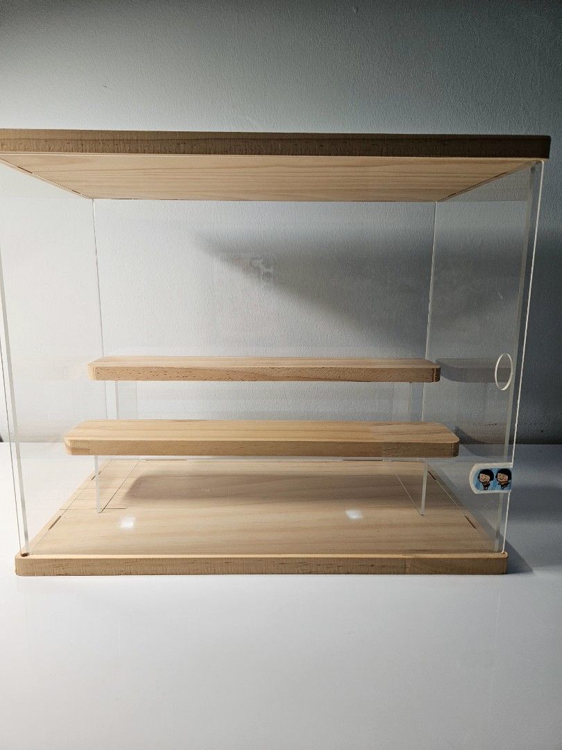 Blind box display box (acrylic+wood), Hobbies & Toys, Stationery ...
